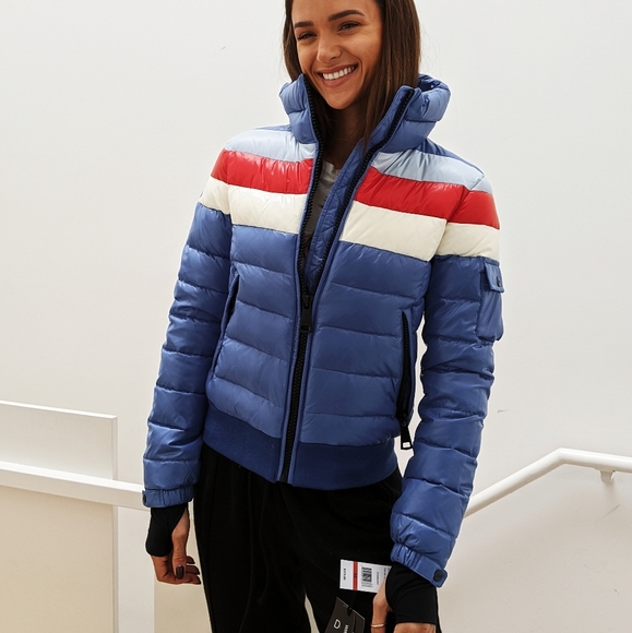 SAM. | Jackets & Coats | Sam Starburst Down Bomber Jacket | Poshmark